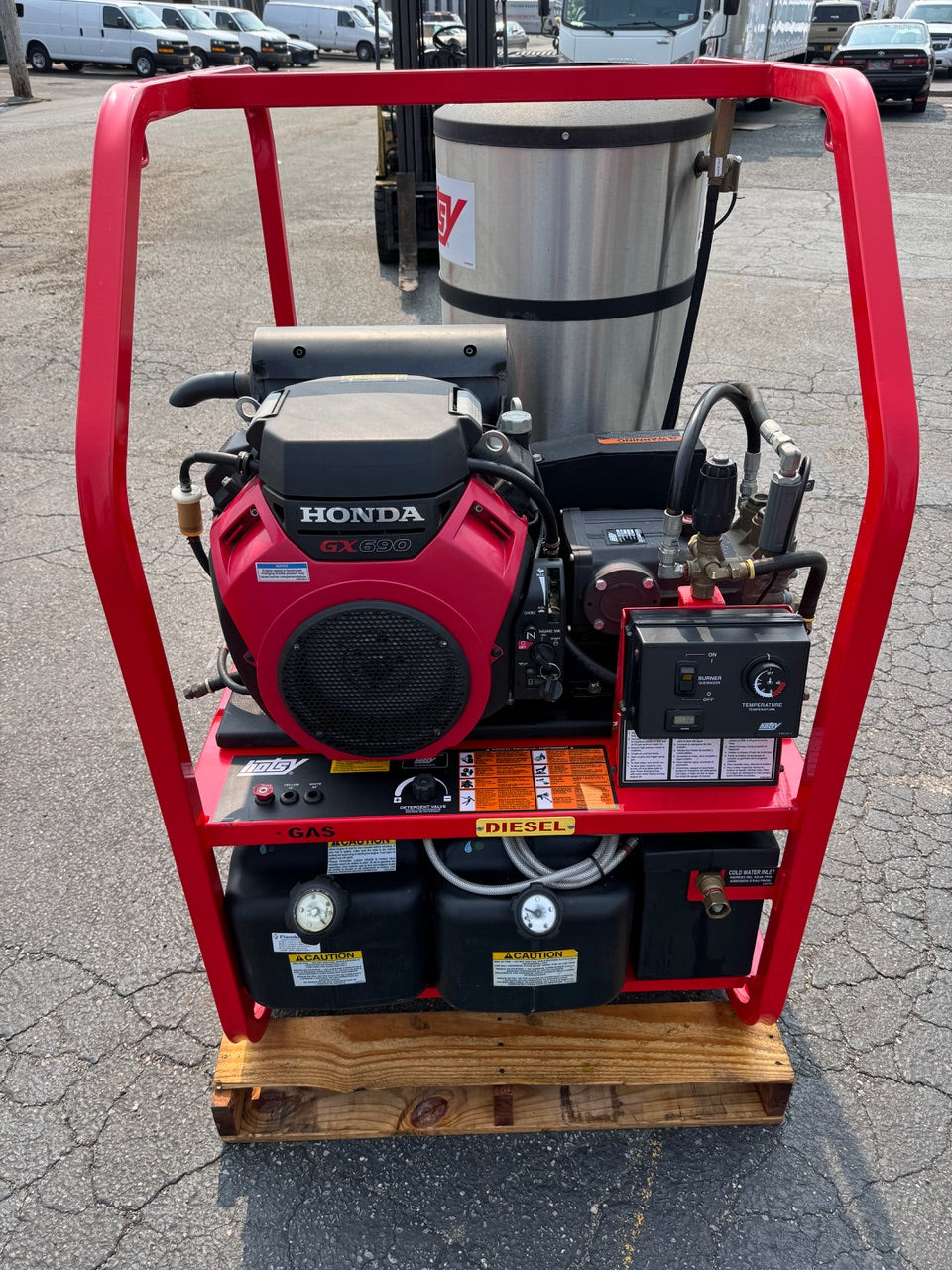 Hotsy® HD Series - Cold Water Pressure Washer - Electric Motor - Direc ...